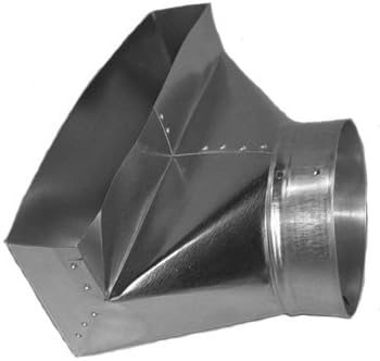 Midwest Ducts 7 Inch 90 Degree Angle Register Boot - 4 X 14 Inches ...