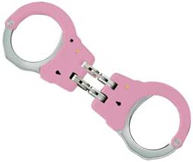 Amazon.com : ASP - Hinged Handcuff, Pink : Hunting And Shooting ...