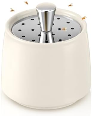 Amazon.com : Mysora Ceramic Fruit Fly Trap for Indoors, Reusable ...