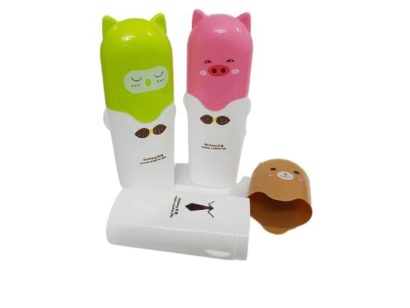 WINTERFLY - Portable Cartoon Animal Toothbrush Holder Box | Travel ...