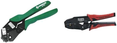 Greenlee Crimping tool 8-1 AWG & Klein Tools 3005CR Wire Crimper Tool ...