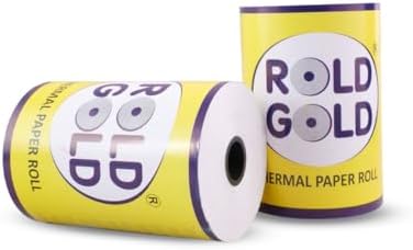 Rold Gold Pos Thermal Paper Roll Ideal for Billing, POS Machine (79mmx ...