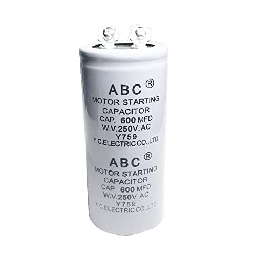 CD60 600MFD 250VAC Motor Start Capacitor600uf, Motor Operating ...
