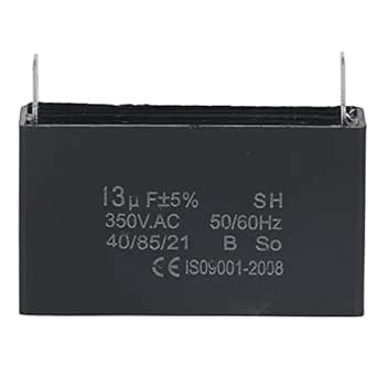 Amazon.com: CBB61 Capacitor, 13uf AC 350V 50/60Hz Starting Capacitor ...