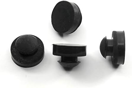 Amazon.com: Set of (25) Push-in Rubber Bumper Feet Tight Grip Stem ...