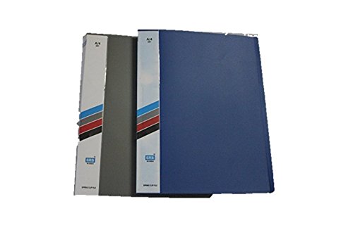 SRS Spring Action File A/4 Blue & Grey (Pack of 2) : Amazon.in: Office ...
