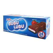 Amazon.com : Authentic Sabores- Bubu Lubu Strawberry Gummy candy and ...