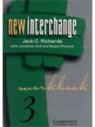 Buy New Interchange Level 3 Workbook Book Online at Low Prices in India ...