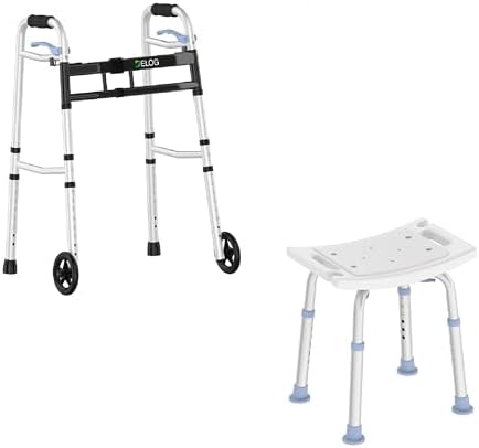 Amazon.com: Delog Narrow Folding Walker for Seniors, Lightweight ...