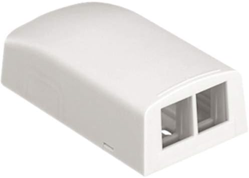 Amazon.com: Panduit NK2BXWH-A 2-Port Surface Mounting Box for LD3/LD5 ...