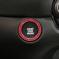 Amazon.com: LivTee 2 PCS Crystal Rhinestone Car Engine Start Stop ...