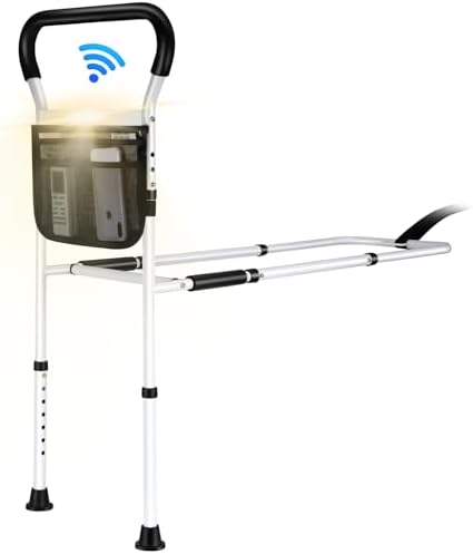 Amazon.com: CanFord Bed Rails for Elderly Adults Safety - with Motion Light, Bed Assist Rail ...