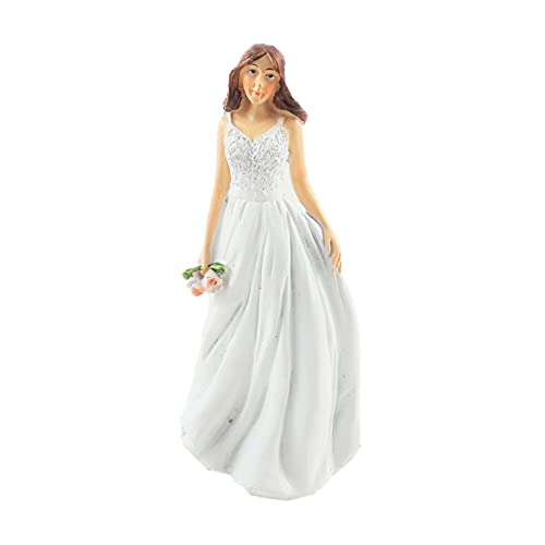 Amazon.com: Melody Jane Dollhouse Modern Bride Resin Woman Wedding ...