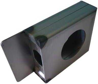 1 1/4" Single Hole Weldable Steel Lockbox for Doors and Gates (Fits ...