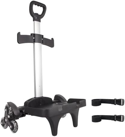 Amazon.com: Backpack Trolley Wheeled Cart with Border Base 6 Wheels ...