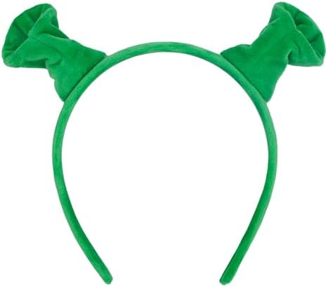 Amazon.com : Sumkita Green Monster Headband, Cute Plush Monster ...