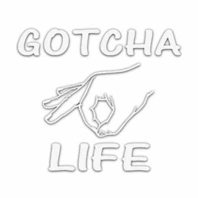 Amazon.com: ThatLilCabin - gotcha life hand 6" vinyl sticker decal ...