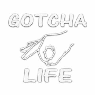 Amazon.com: ThatLilCabin - gotcha life hand 6" vinyl sticker decal ...