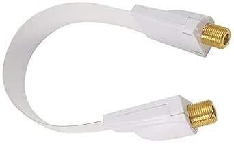 Window Cable Flat Coaxial - Satellite Feed-Through F-Plug SAT Coax ...