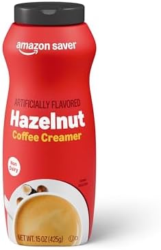 Amazon.com: Amazon Saver, Hazelnut Coffee Creamer, 15 Oz (Previously Happy Belly, Packaging May ...