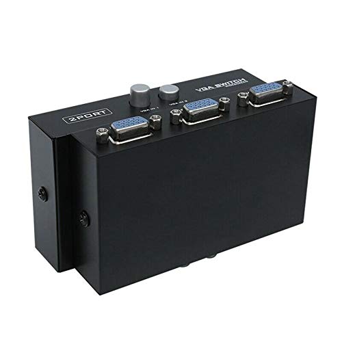 BIG BOOM® 1920x1440 Vga Switch 2-In-1-Out 2 Port Sharing Switch ...