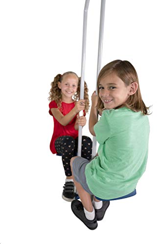 Sportspower Arcadia Swing Set - Outdoor Heavy-Duty Metal Playset for ...