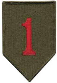 Amazon.com: 1st Infantry Big Red One Subdued Patch : Clothing, Shoes ...