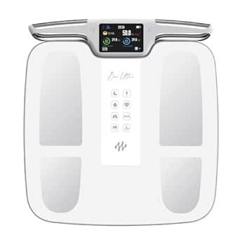 Balança Bioimpedância Corporal Bio Ultra Eletrodos 55 Analise Digital ...