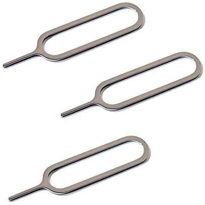 Amazon.com: Pack of 3 SIM Card Tray Open Opener Ejector Eject Pin ...
