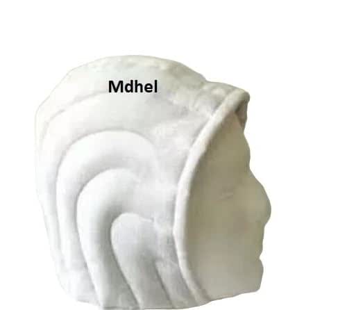 Amazon.com: medieval arming cap, padded arming cap, arming coif, white ...