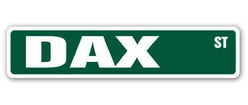 DAX Street Sign name kids childrens room door bedroom girls boys gift ...