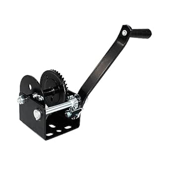 Amazon.co.jp: HFS(R) Hand Winch, Manual Winch, 555.6 lbs (270 kg) Load ...