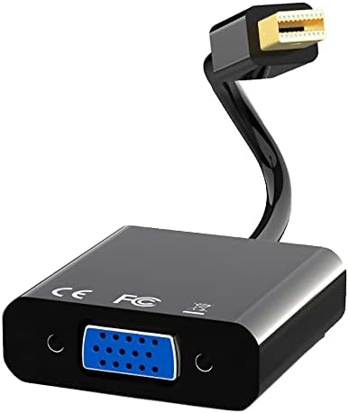 Amazon.com: WLGQ Mini DP to VGA Adapter, Gold-Plated MINI DisplayPort ...