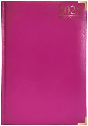 G4GADGET 2025 A4 Week To View Purple Diary Week On Two Pages Weekly ...