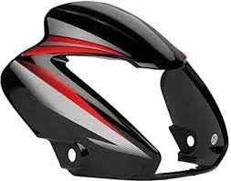 TAWAR ENTREPRISE Headlight Visor for Splendor NXG (Black and Red ...
