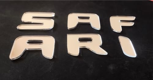 Carlooks Safari 3D Letters 3D Logo Name Alphabets for Car Bonnet ...