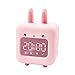 Amazon.com: DLUUU Bunny Alarm Clock, OK to Wake Alarm Clock for Kids ...
