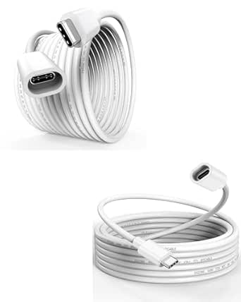 Amazon.com: 10FT & 15FT Long USBC Extension Cable for Ring Solar Panel ...