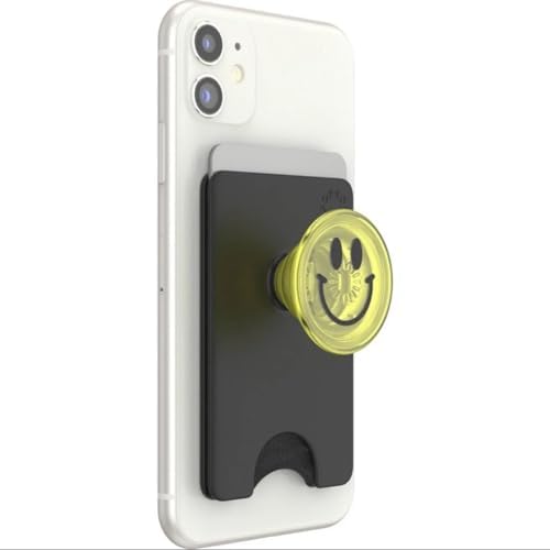 Amazon.com: PopSockets PopWallet+ with Swappable PopTop: Phone Grip ...