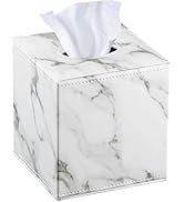 Amazon.com: Leather Tissue Box Cover Rectangle,Stylish Tissues Box ...