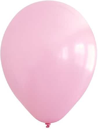 Amazon.com: Kalisan Latex Balloons (Pack of 100) (One Size) (Candy Pink ...