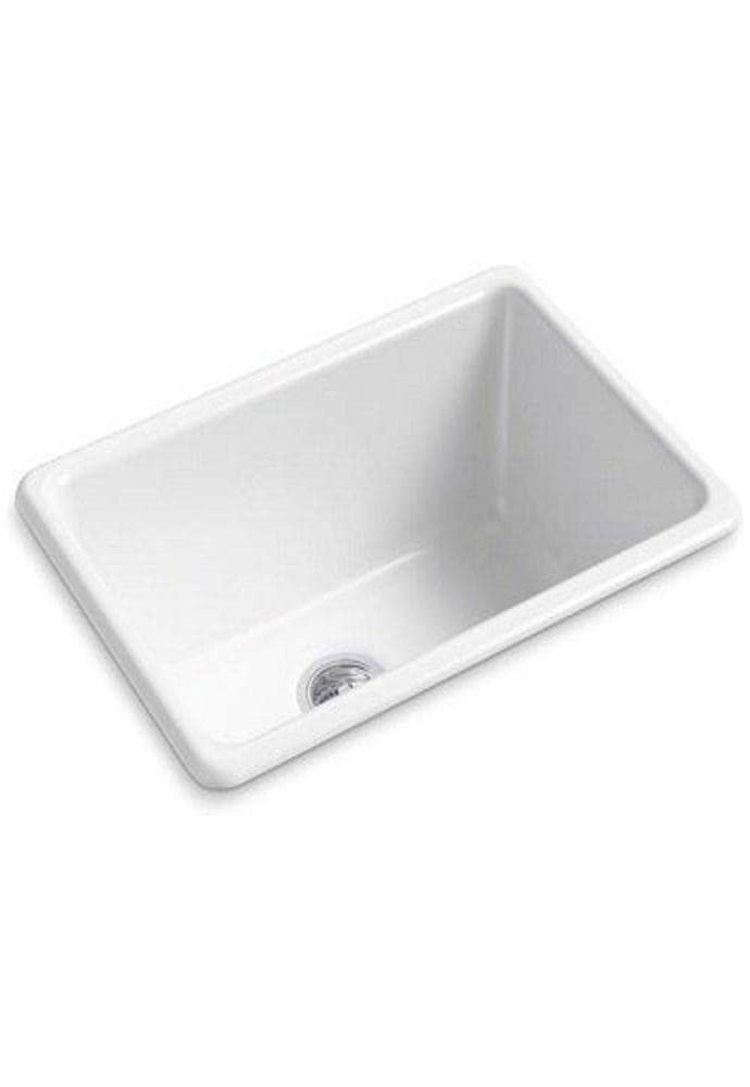 Kohler 5708-0 Iron/Tones Bathroom Sink, 27" x 18-3/4" x 9-5/8", White
