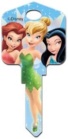 Amazon.com: Disney Tinker Bell Fairies Key Blank - Need to be cut. This ...