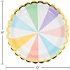 Amazon.com: Generic Pastel Celebrations Party Dinnerware Bundle Plates ...