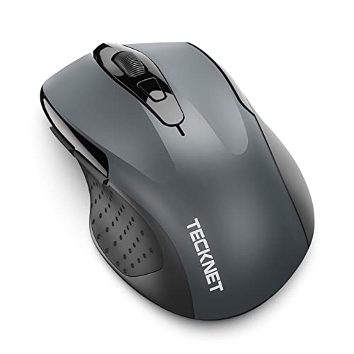 TECKNET Bluetooth Mouse, 3200 DPI Wireless Mouse (BT5.0 & 3.0) 5 ...