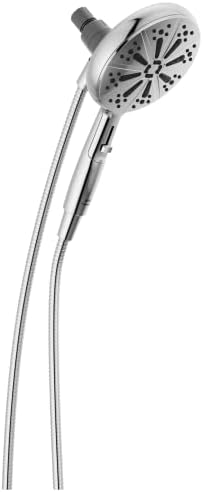 Delta Faucet 7-Spray Touch-Clean Hand Held Shower Head with Hose ...