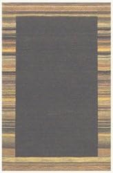 Amazon.com: Feizy Cosmo Border Acre Rug H090218HACR000 3'6" x 5'6 ...