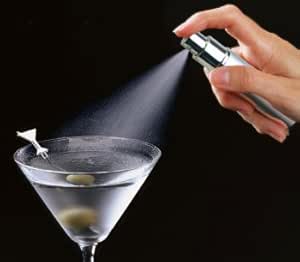 Amazon.com: Martini Atomizer Gift Set Stainless Steel Martini Mister ...