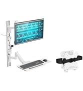 Amazon.com: Mount Plus MED02 Medical Wall Mount Workstation with ...