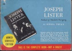 Joseph Lister: Father of modern surgery (Armed Services edition): Rhoda ...